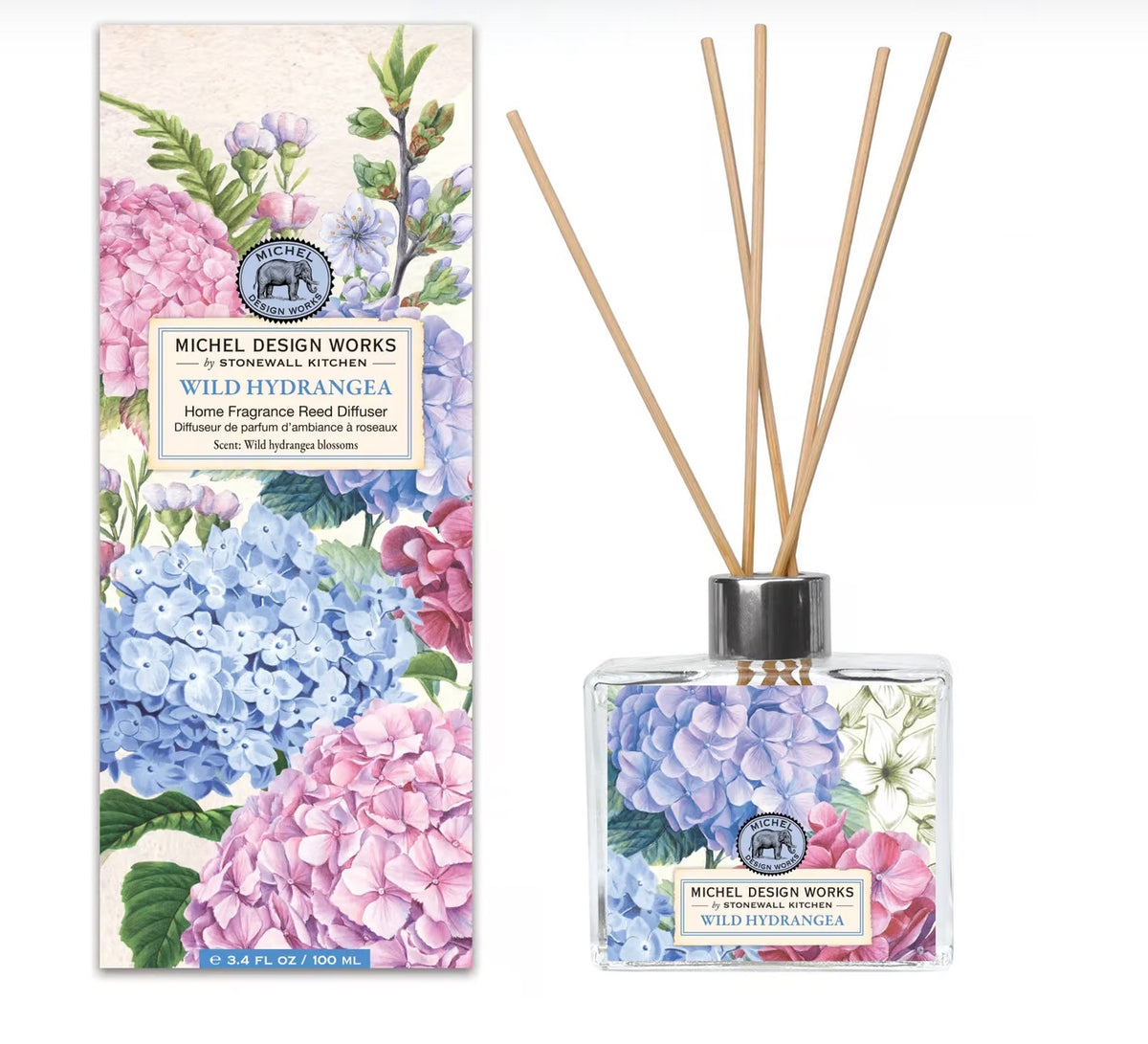 Michel Design Works Wild Hydrangea Reed Diffuser – Love and Sunshine Boutique