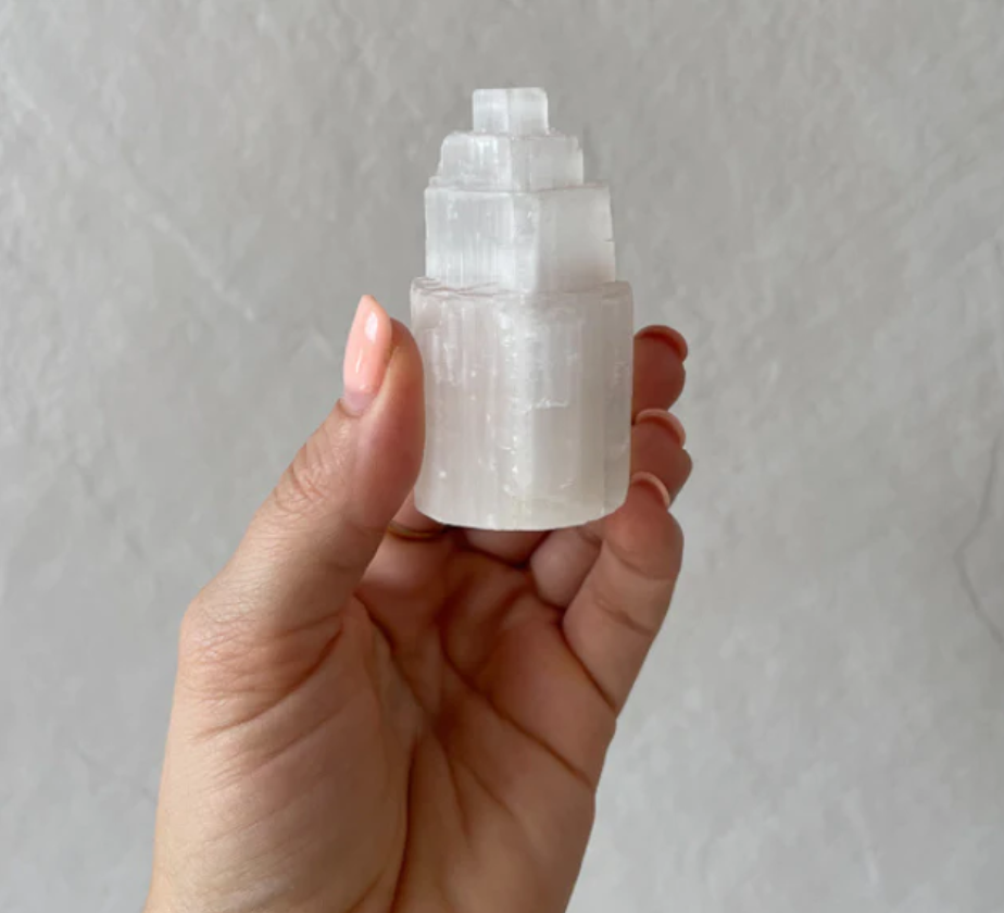 Selenite - Raw Boxed Crystal – Love and Sunshine Boutique