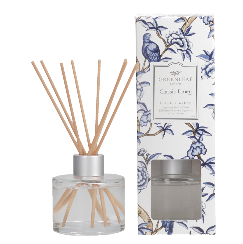 Greenleaf Classic Linen Signature Reed Diffuser – Love and Sunshine ...