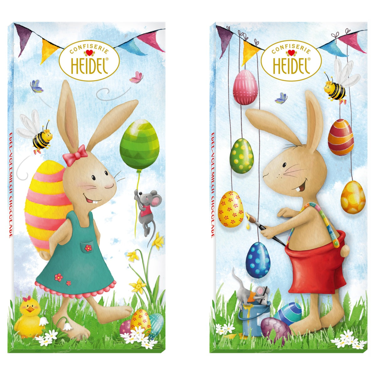 Heidel Easter Greetings Milk Chocolate Bar – Love and Sunshine Boutique