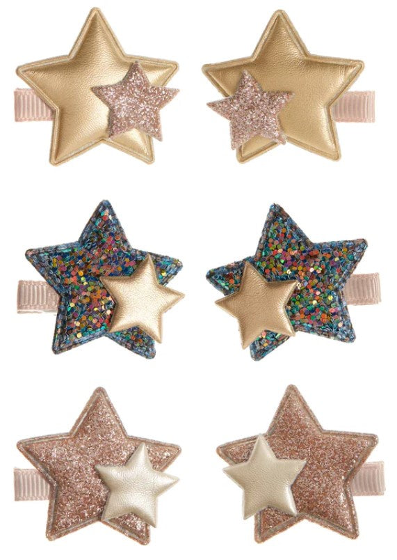 Sparkle Star Clips – Love and Sunshine Boutique